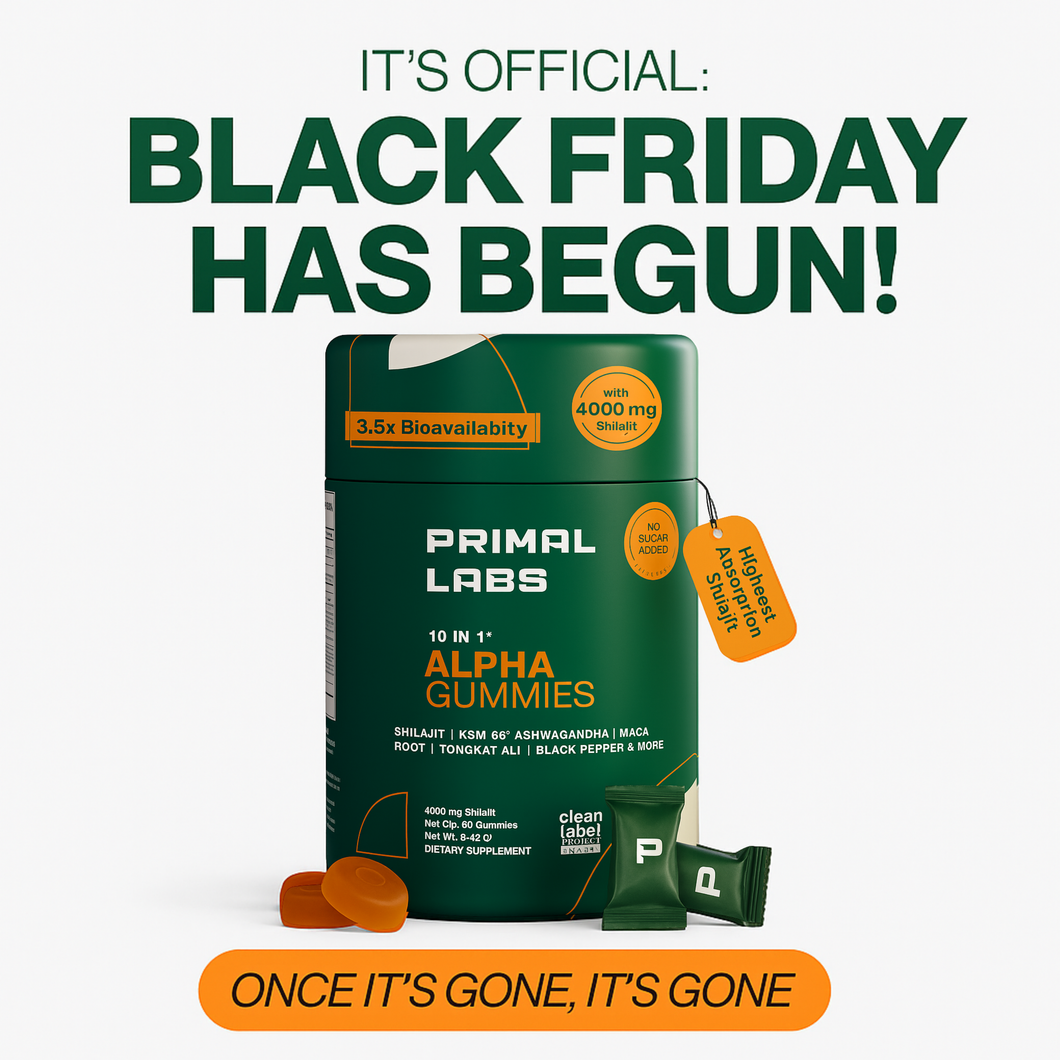 Primal Labs™ Shilajit Gummies